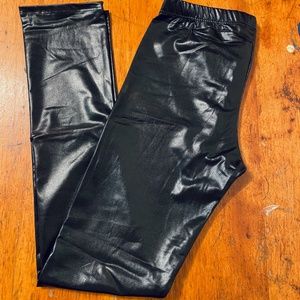 Sakkas | Pants & Jumpsuits | Nwt Footless Liquid Wet Look Shiny ...